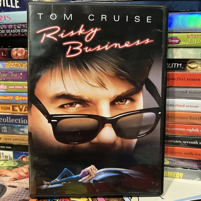 RISKY BUSINESS 1983 DVD Tom Cruise Rebecca De Mornay Romantic Comedy ...