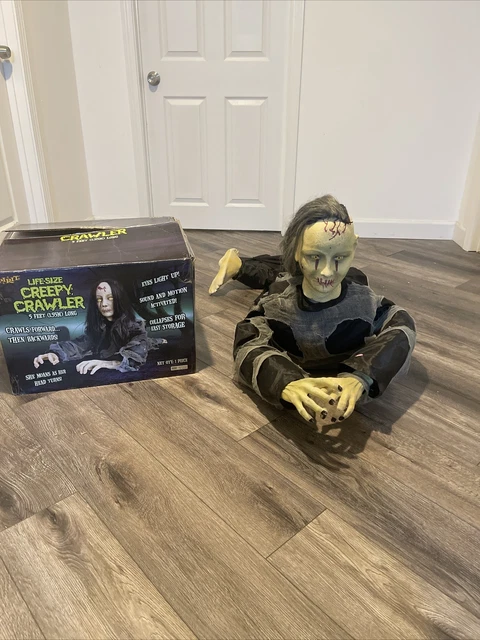 SPIRIT HALLOWEEN GEMMY Life-Size Creepy Crawler Animatronic £63.25 ...