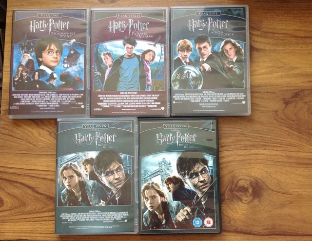 COMPLETE SET OF Harry Potter DVD Complete Set Collection 1-8 DVDs. Free ...