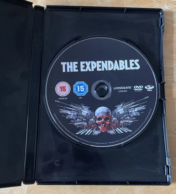 THE EXPENDABLES DVD - Sylvester Stallone, Jason Statham, Eric Roberts ...