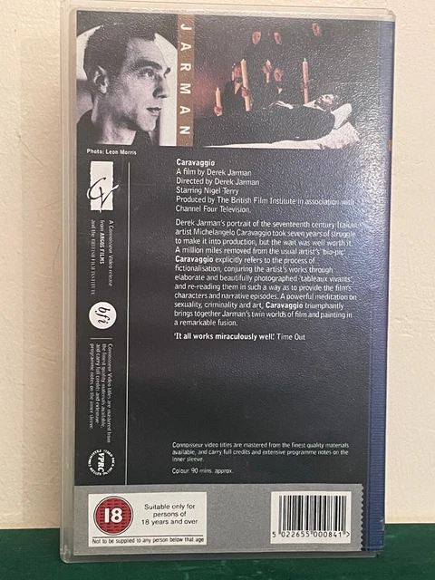 CARAVAGGIO (DIR DEREK Jarman, 1986) VHS Video Tape £10.00 - PicClick UK