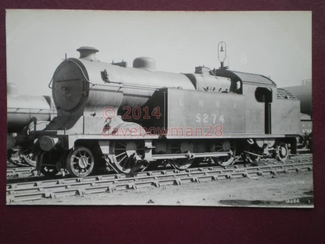 POSTCARD RP LNER Class L3 Loco No 5274 £1.25 - PicClick UK