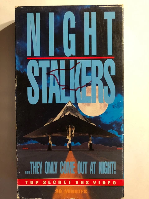NIGHT STALKERS TOP Secret VHS Video Stealth Aircraft 1990 £9.65 ...