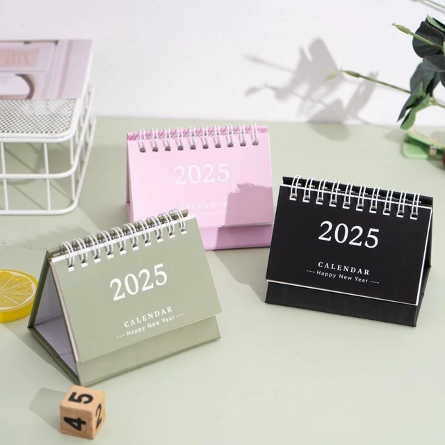 HOME DECORATION DESK Calendar Thick Paper Schedule Planner 2026 Daily ...