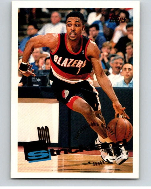 1995-96 TOPPS NBA #288 Rod Strickland Portland Trail Blazers V70532 EUR ...