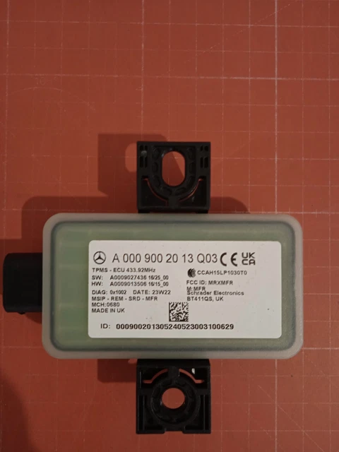 MERCEDES-BENZ E-CLASS CONVERTIBLE (A238) Tire pressure control unit ...