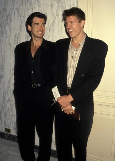 PIERCE BROSNAN SON Christopher Harris at American Cinema Awar- 1992 Old ...