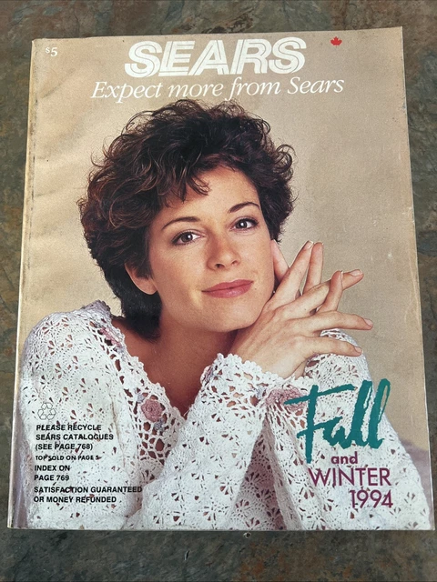 VINTAGE SEARS 1994 Fall Winter Catalog Fashion Electronics Furniture ...