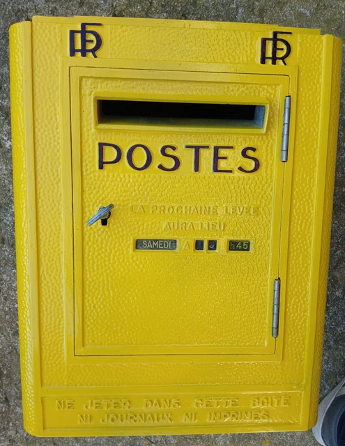 BOITE LETTRE POSTE PTT dejoie briefkasten mobilier urbain industriel ...
