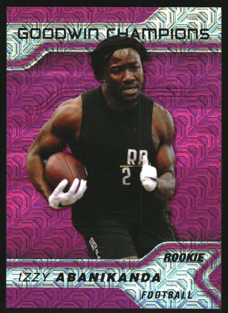 2023 UPPER DECK Goodwin Champions rose platine Traxx #P31 Izzy ...