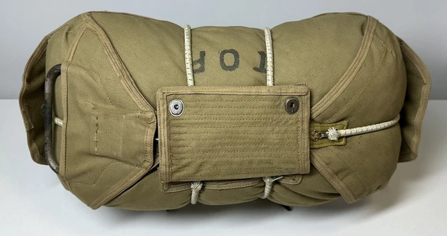 ORIGINAL EARLY WW2 US Airborne T-5 Reserve Pack. 41K Grip Parachute ...