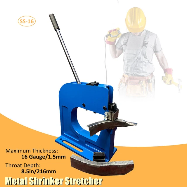 SS-16 MANUAL SHRINKER Stretcher 16 Gauge Sheet Metal Fabrication ...