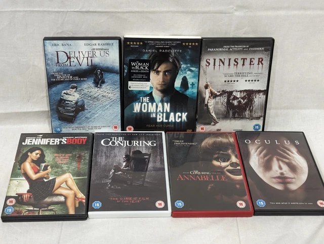 HORROR FILM DVD Bundle Including The Conjuring Annabelle Oculus ...