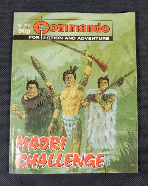 COMMANDO COMIC ISSUE Number 3495 Maori Challenge EUR 5,18 - PicClick IT