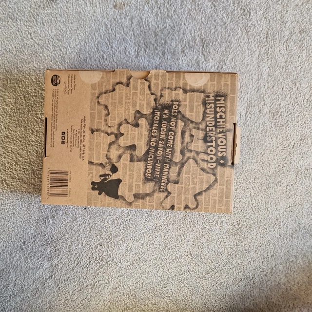 FUGGLER GAPTOOTH MCGOO Purple/Lilac Funny Ugly Monster Certificate New ...