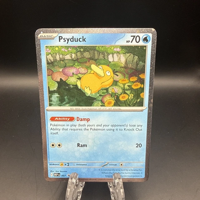 POKÉMON TCG | Psyduck MEP 007 Mega Evolution Black Star Promo Near Mint ...