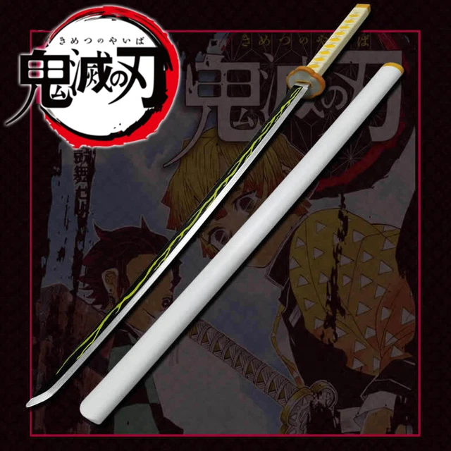 39& KIMETSU YAIBA Demon Slayer Zenitsu Agatsuma Anime Sword Blade ...