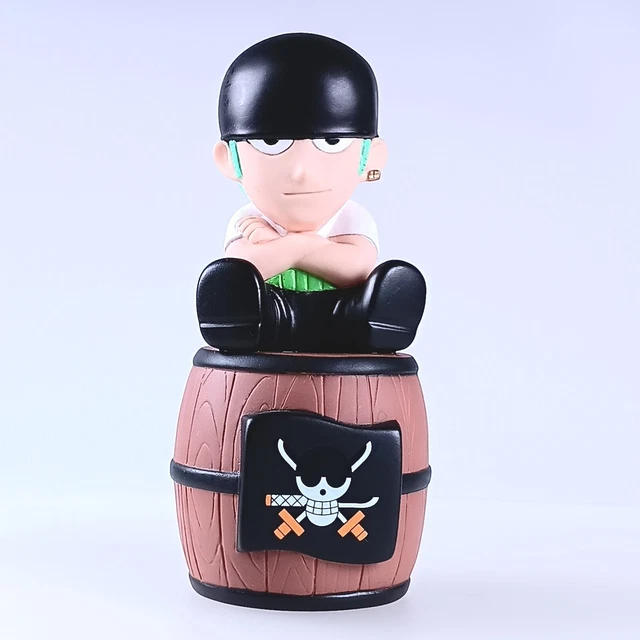 RORONOA ZORO ONE Piece Soft Vinyl Coin Bank Figure Banpresto From Japan ...