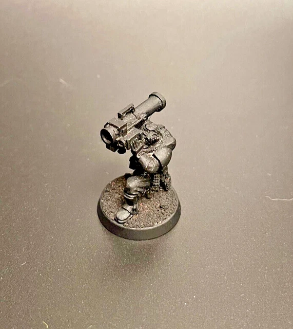 WARHAMMER 40K SPACE Marines Scout with Rocket Launcher - OOP Metal ...