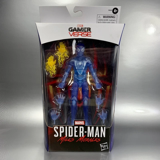 FIGURINE MARVEL LEGENDS Gamerverse SPIDER-MAN MILES MORALES Translucent ...