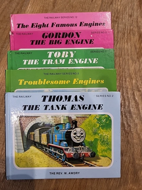 CLASSIC THOMAS THE Tank Engine 5 Original Railway Series books. By Rev ...
