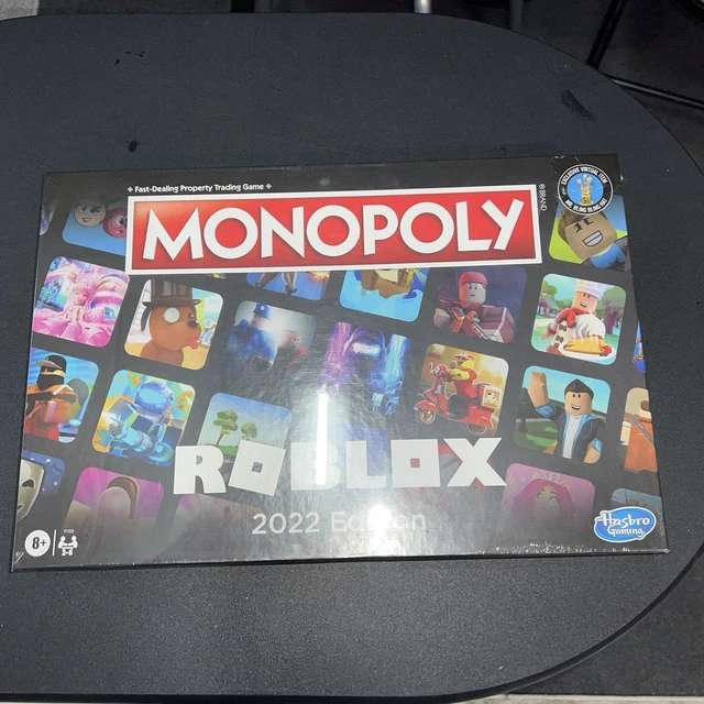 HASBRO GAMING MONOPOLY: Roblox 2022 Edition Game Monopoly Board Game ...