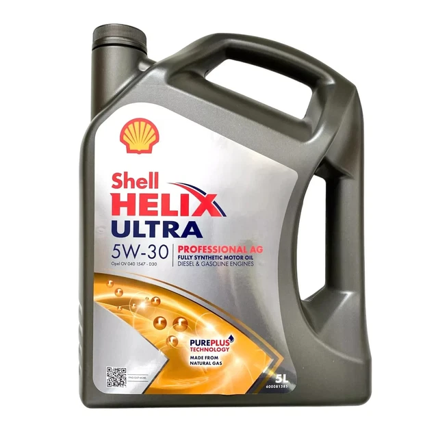SHELL HELIX ULTRA Professional AG 5W-30 5W30 5 Liter EUR 47,99 ...