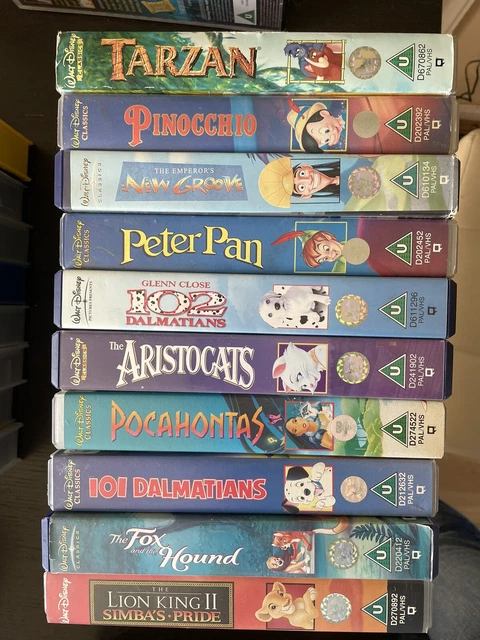 WALT DISNEY VHS tape bundle £1.90 - PicClick UK