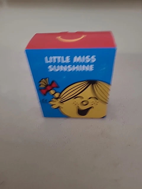 MCDONALDS HAPPY MEAL Little Miss Sunshine Mr Men Unopened £2.99 ...