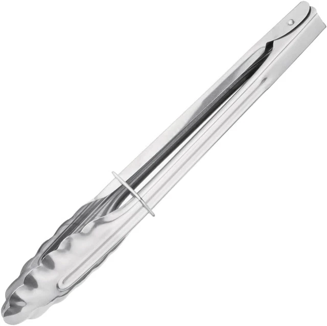 NISBETS ESSENTIALS CATERING Tongs, 240 Mm, 9-1/2 Inch Size $4.45 ...