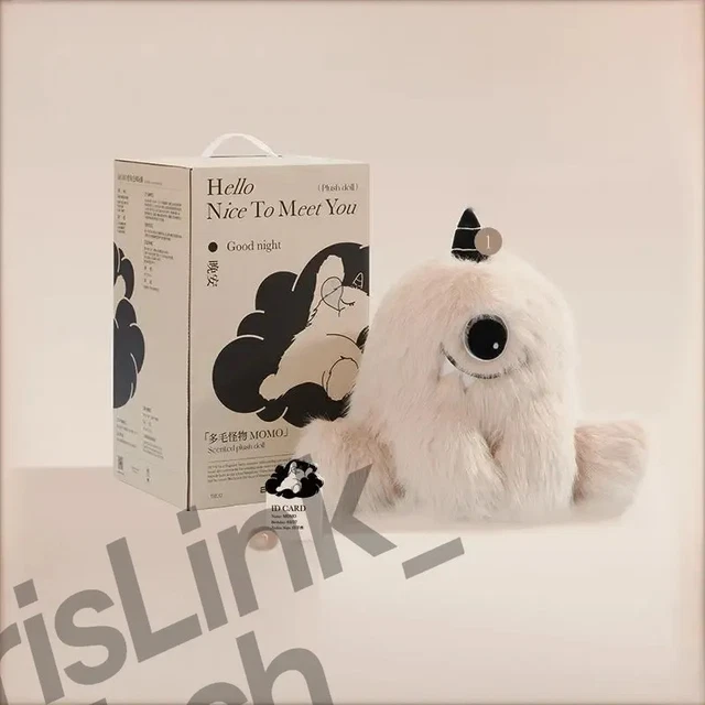 EMMA MOLLY MOMO Big Eye Fragrance Elf Prince Doll Plush Birthday Couple ...