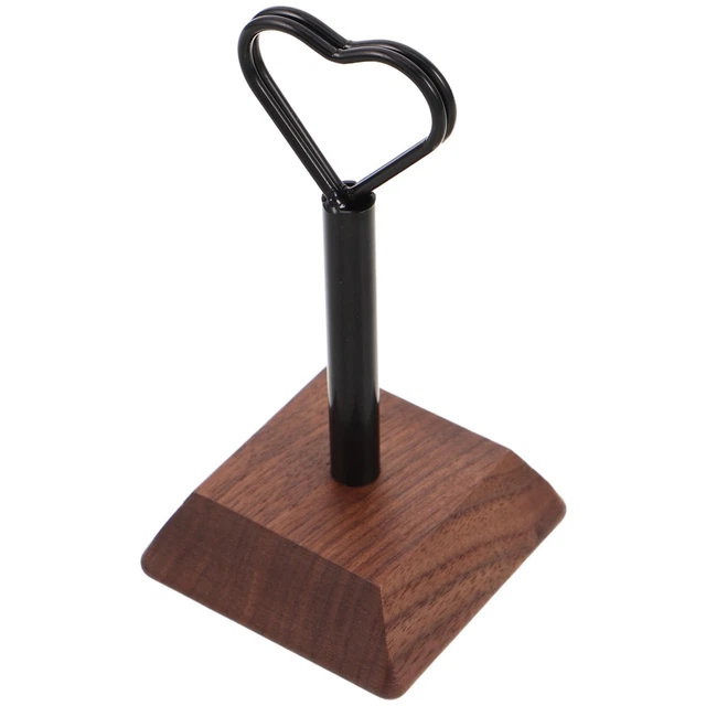 PORTE-NUMÉROS DE TABLE : porte-cartes avec pince en forme de cœur ...