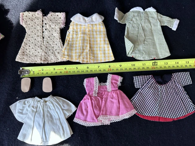 LOT 9” 10” Pam PMA Suzie Walker Fab Doll Clothes Vintage Sleep Eye ...