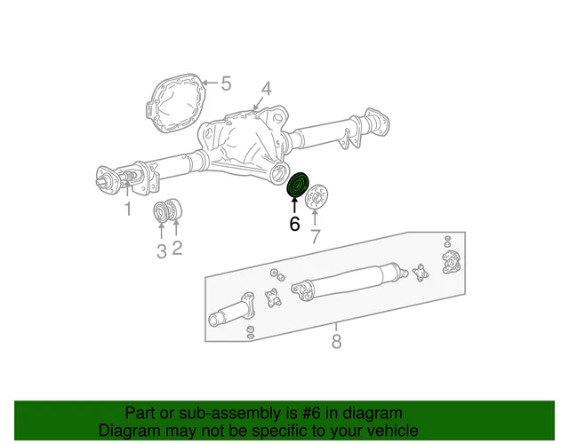 GENUINE FORD PINION Seal BR3Z4676A $31.36 - PicClick AU