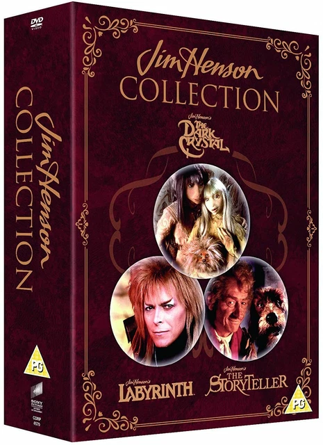 JIM HENSON COLLECTION LABYRINTH DARK CRYSTAL STORYTELLER DVD BOXSET New ...