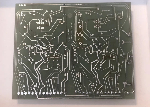 PHASE LINEAR AMPLIFIER PL36 Driver Board PCB, Most Components Removed ...