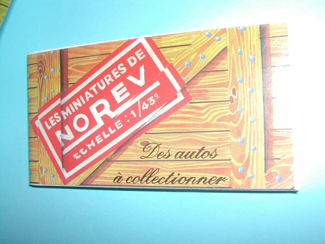 PETIT CATALOGUE BROCHURE Depliant Prospekt Norev 1/43° EUR 3,00 ...
