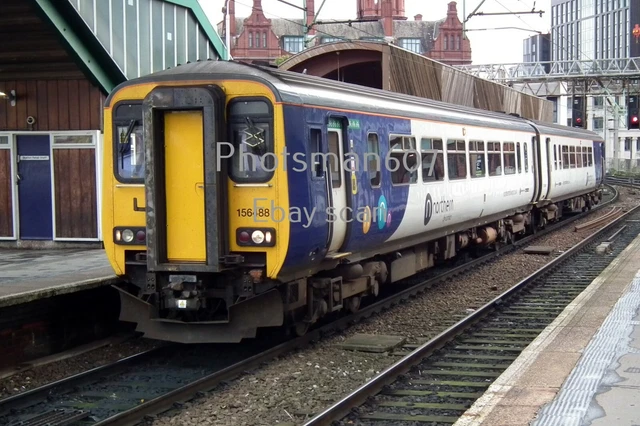 CLASS 156 156488, 2 car DMU, in new Northern at Manchester Oxford Road ...