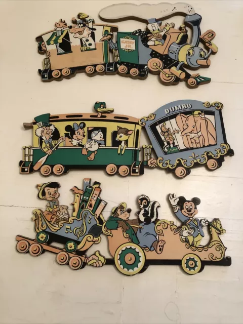 VINTAGE 1950S DISNEY Casey Jr. Train Cardboard Wall Hanging Decoration ... VINTAGE 1950S DISNEY Casey Jr. Train Cardboard Wall Hanging Decoration ...