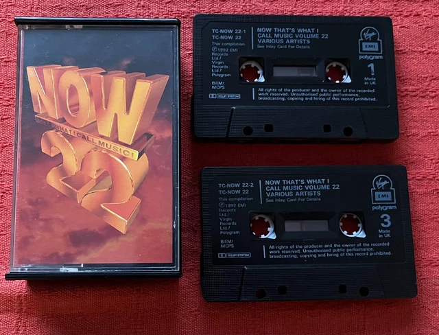 NOW THAT'S WHAT I Call Music 22 - Uk Cassette Tape X 2 - Various ...