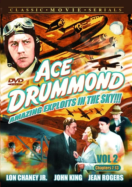 ACE DRUMMOND, VOLUME 2 (Chapters 7-13) (DVD) Jean Rogers Jr. (US IMPORT ...