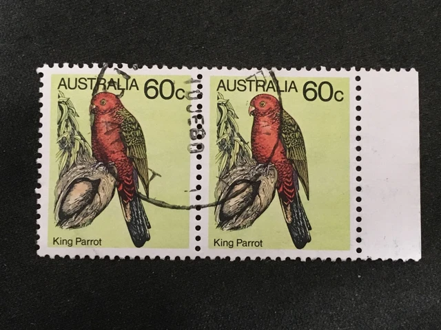 1980 AUSTRALIA AUSTRALIAN Birds Definitives 60C King Parrot - Fine Used ...