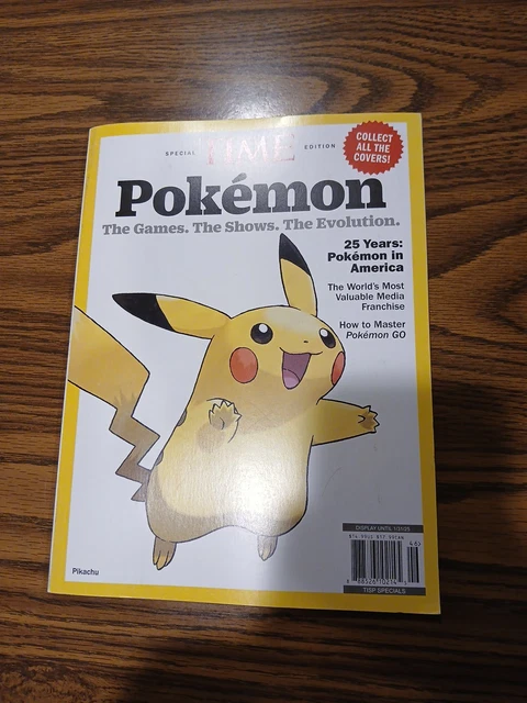 NEW TIME MAGAZINE - 2024 Pokemon/Pikachu Special Edition 25 Years In ...