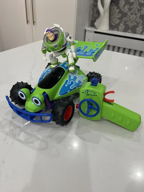 DISNEY, TOY STORY, Buzz Light Year And RC Racing Car, Remote Control ...