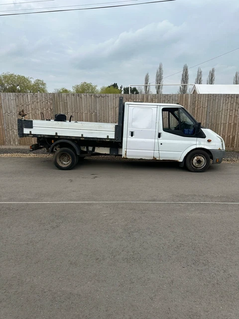 FORD TRANSIT MK7 crewcab tipper running driving 137k miles £1,750.00 ...