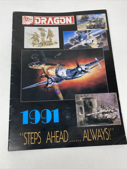 VGT - 1991 Dragon Models Limited Catalog Hobby Kit - Military Model Kit ...