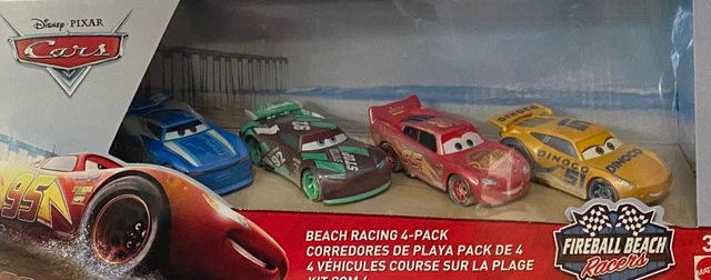 VOITURES DISNEY PIXAR 3 "Beach Racing 4-Pack - Fireball Beach Racer ...