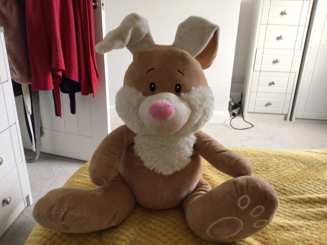 LARGE BUNNY RABBIT soft toy £2.99 - PicClick UK