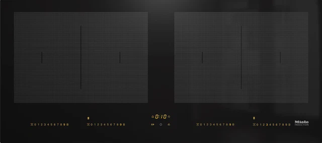 MIELE KM7684FL 92CM Panorama Electric Induction Hob - Black #323321706 ...