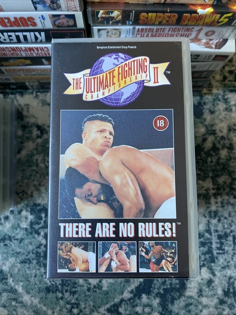 THE ULTIMATE FIGHTING Championship 2 (VHS, 1995) £7.50 - PicClick UK